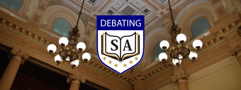 Debating SA Header - Debating SA Incorporated